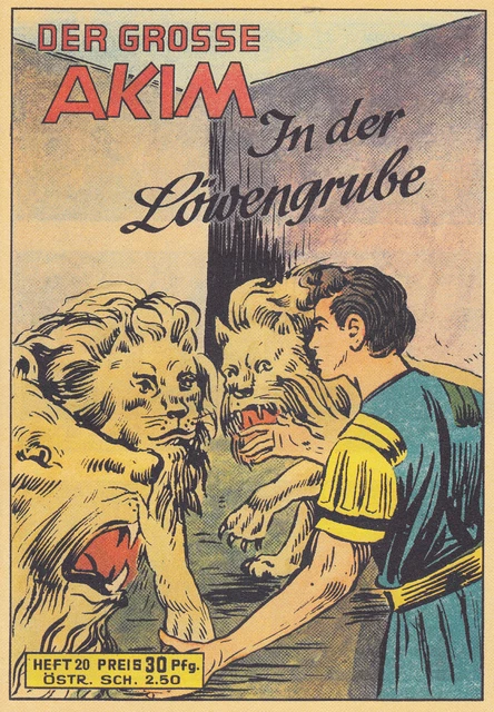 IL GRANDE FASCICOLO Akim 20 nella fossa del leone Hethke fumetto Z 0-1 EUR 7,00 - PicClick IT