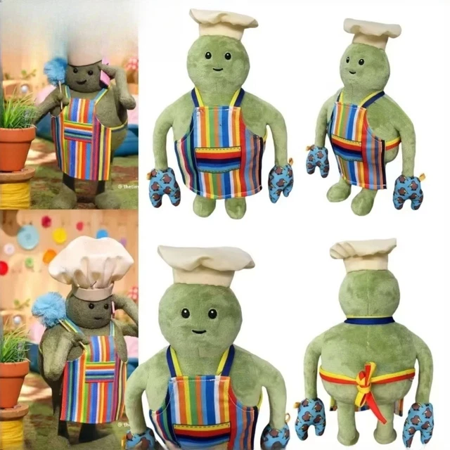 28CM COSPLAY THE Tiny Chef Show Plush Soft Stuffed Doll Kids Birthday ...