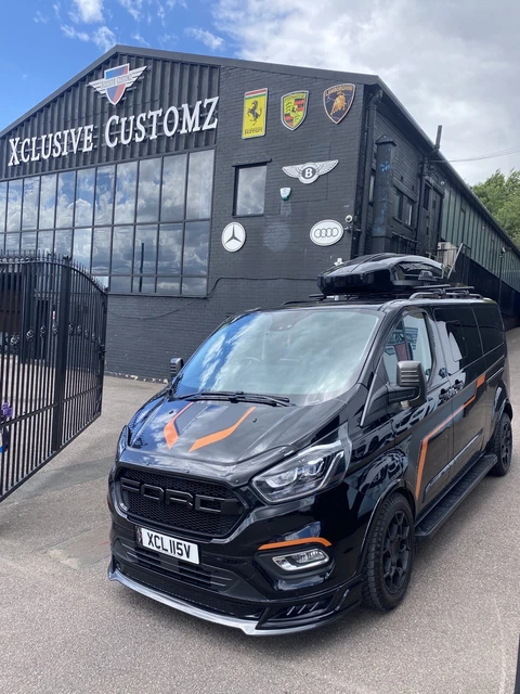 FORD TRANSIT CUSTOM Sport Body kit (SWB or LWB)+Barn door SPOILER (2018 ...