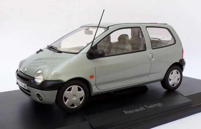 NOREV 1/18 SCALE Model Car 185294 - 1998 Renault Twingo - Boreal Silver ...