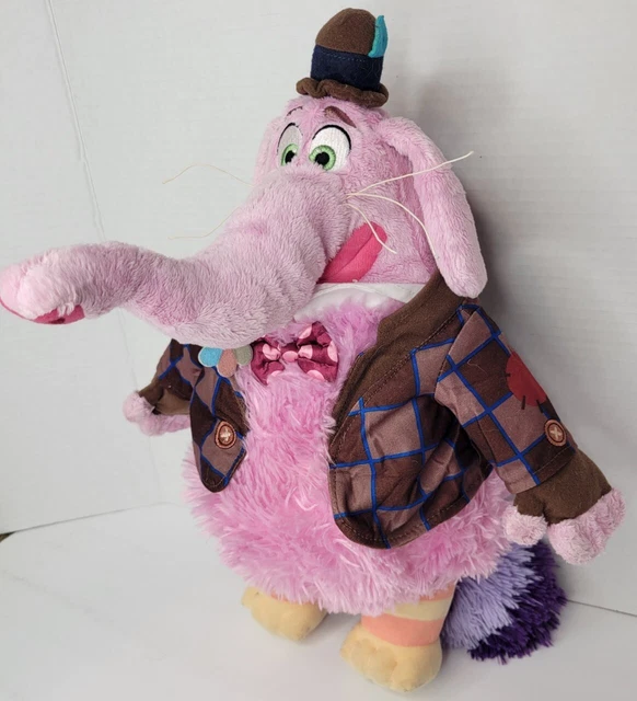 DISNEY PIXAR INSIDE Out Bing Bong Elephant Plush 16" Medium Cotton ...