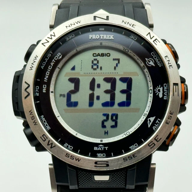 MONTRE CASIO PROTREK PRW-30-1AJF Climber Line Radio solaire numérique ...