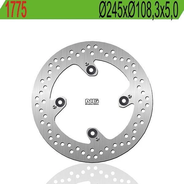 DISQUE FREIN ARRIÈRE NG Ducati HYPERMOTARD EVO 1100 2010 2012 EUR 108,19 - PicClick FR