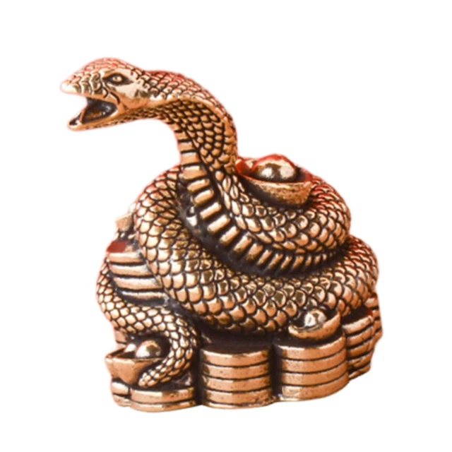 STATUE DE SERPENT en laiton, figurine miniature pour la maison, la EUR ...