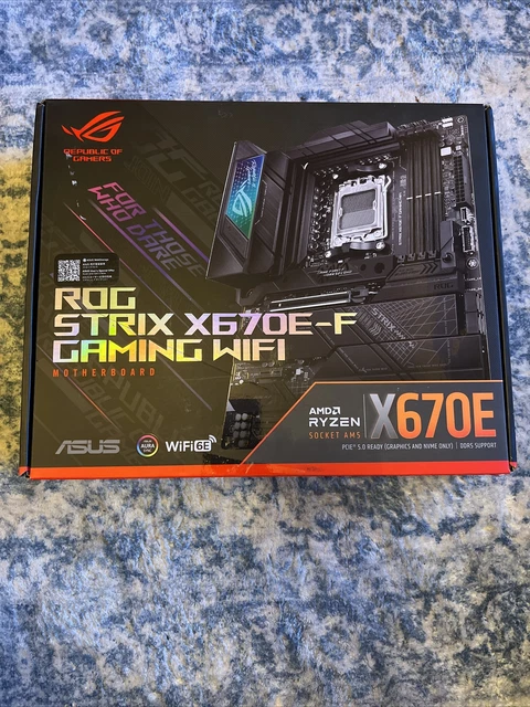 ASUS ROG STRIX X670E-F Motherboard AM5 £249.99 - PicClick UK