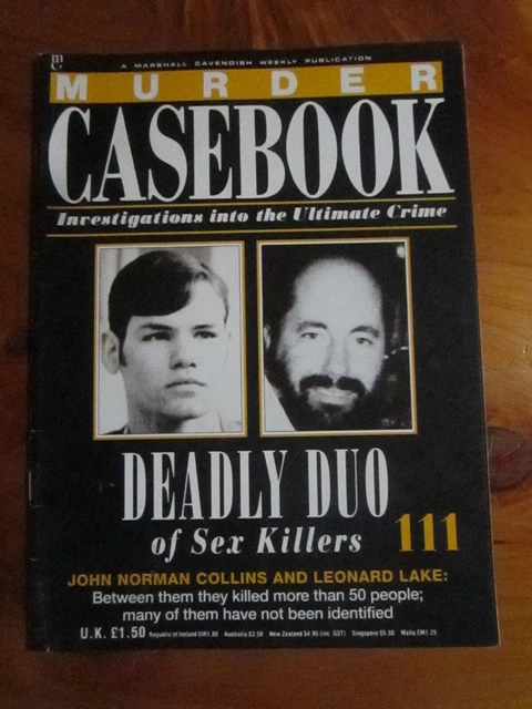 MAGAZINE MURDER CASEBOOK Deadly Duo Of Sex Killers No. 111 Great ...