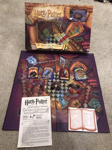HARRY POTTER THE Sorcerer's Stone Mystery At Hogwarts Board Game 100% ...