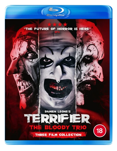 TERRIFIER TRIPLE BOX Set (Blu-ray) David Howard Thornton EUR 48,16 ...