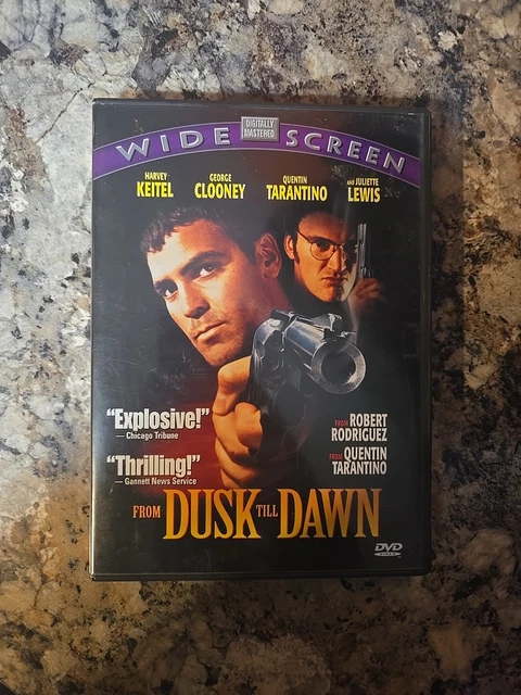 FROM DUSK TILL Dawn DVD Movie George Clooney Quentin Tarantino Wide ...