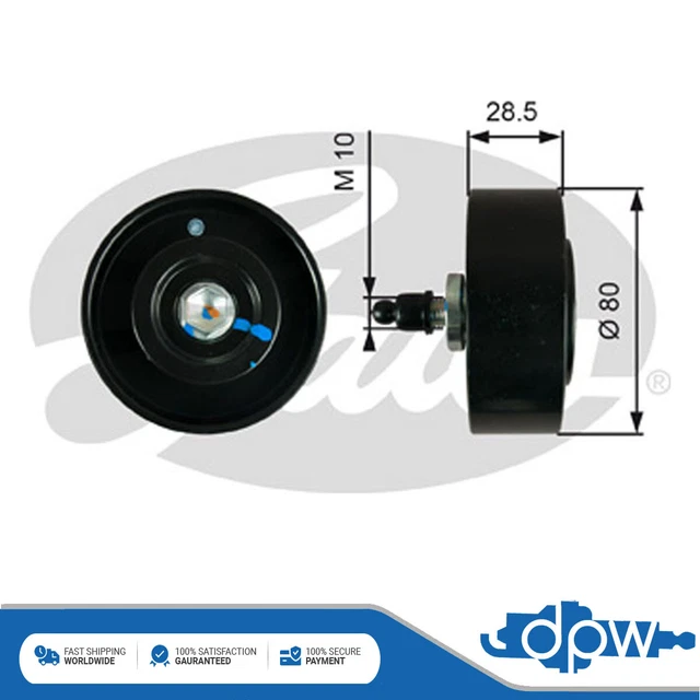 FITS HILUX HIACE Land Cruiser Prado Deflection Guide Pulley Upper Lower ...
