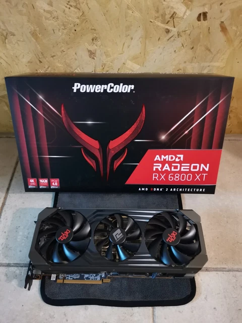 POWERCOLOR RED DEVIL AMD Radeon RX 6800 XT Red Devil 16 GB EUR 409,00 - PicClick FR