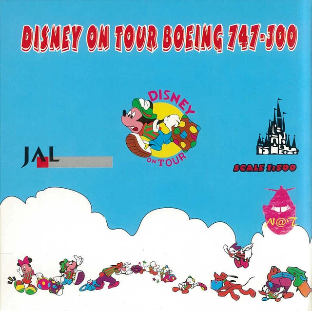 BOEING 747-300 JAL Japan Airlines ""Disney on Tour"" JA8170 Netmodels ...