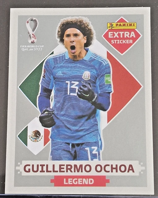 SILVER - GUILLERMO OCHOA Panini Qatar 2022 FIFA World Cup - Extra ...