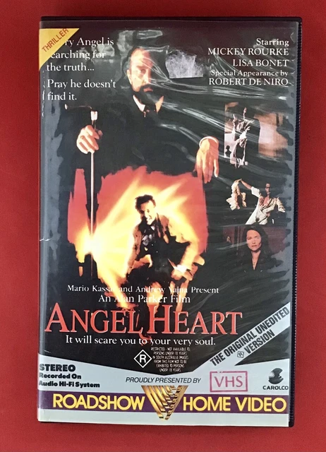 ANGEL HEART ROBERT De Niro VHS Retro Vintage Video Cassette £21.30 ...