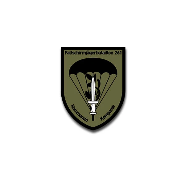 FALLSCHIRMJÄGERBATAILLON 261 KOMMANDO Kompanie Fallschirmjäger 7x5cm #A4526 EUR 4,90 - PicClick DE