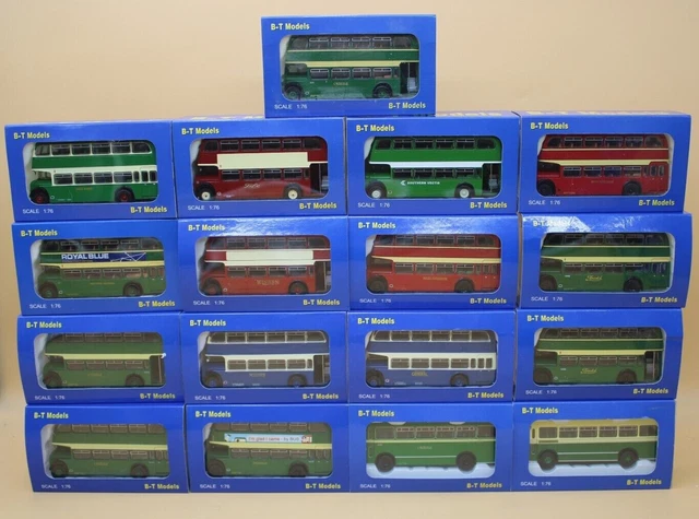 BASE TOYS MODELS Diecast Model Buses 1:76 / OO Gauge - Selection of ...