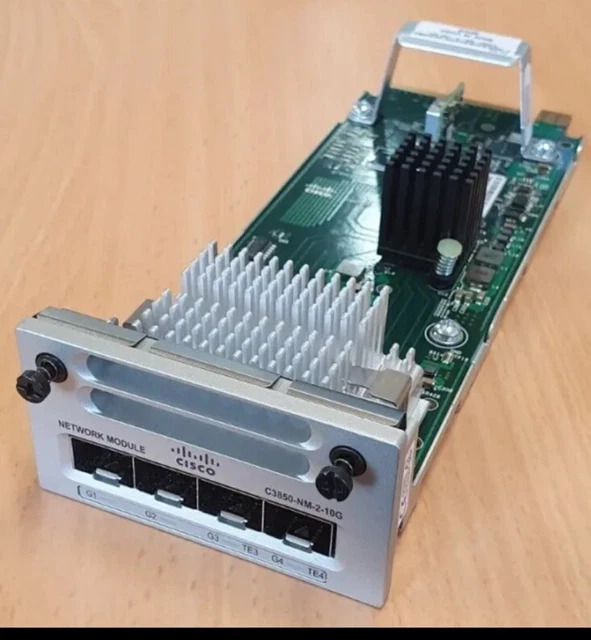 Cisco C3850 Nm 2 10g Catalyst 3850 2x10ge Network Module 100 00 Picclick Au