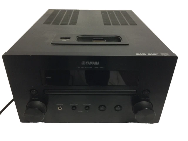 YAMAHA CRX-550 CD Receiver - CRX550 CD DAB+ FM USB iPod with Remote (No Speakers £29.99 ...