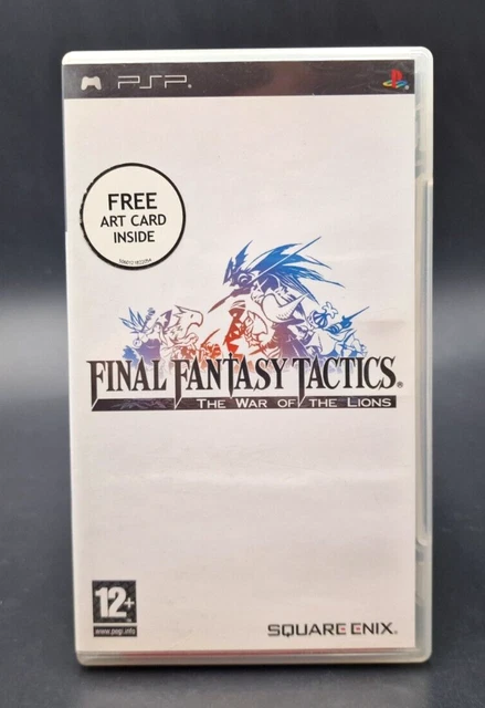 FINAL FANTASY TACTICS The War of the Lions - Sony Playstation Portable ...