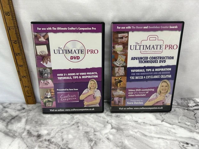 CRAFTERS COMPANION ULTIMATE Pro Dvds Advanced Construction Techniques ...