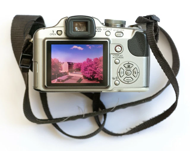 PANASONIC LUMIX FZ18 Full-Spectrum CONVERSION Infrared Camera Full ...