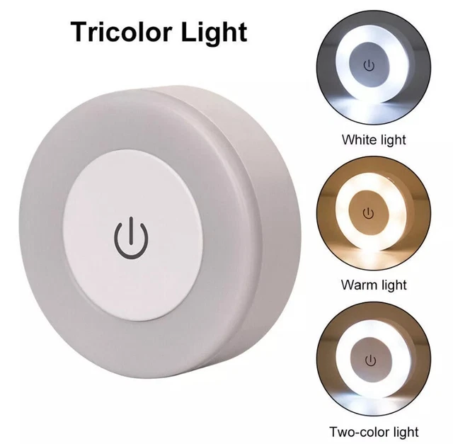LED TOUCH BABY Night Light USB Rechargeable Mini Lamp Camping caravan ...