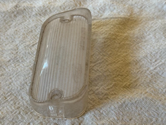 NOS FORD 1971 Galaxie Reverse Light Lens Backup Lamp Cover Clear Trim ...