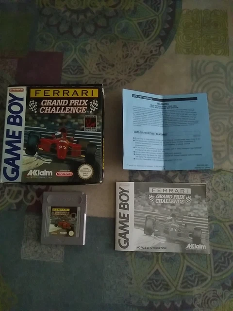 JEU NINTENDO GAME Boy - Ferrari Grand Prix Challenge - Référence : DMG ...