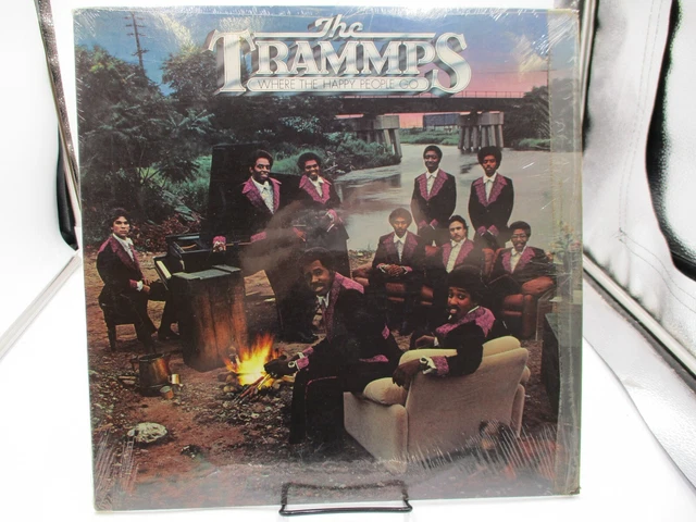 THE TRAMMPS &WHERE The Happy People Go" LP Record Ultrasonic Clean ...