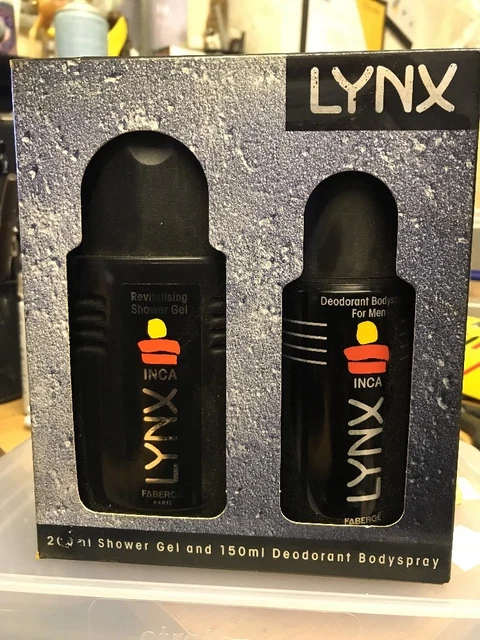 LYNX INCA VINTAGE Retro Rare Body Spray Deodorant 1980s 1990s Axe £109. ...