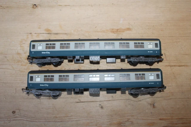 LIMA 00 GAUGE Mk2 Intercity Blue/Grey 1St Class Corridor Coaches X 2 ...