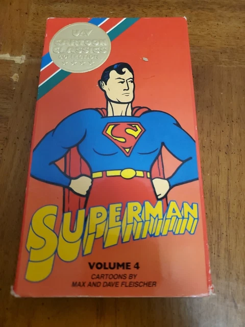 UAV CARTOON CLASSICS: Superman Vol. 4 (1989) VHS Animation Cartoons £4. ...