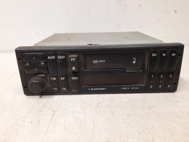 RADIO CASSETTE RADIO car radio blue dot classic car Lübeck RCC45 ...
