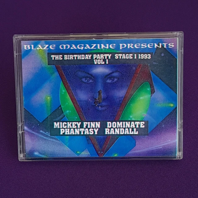 BLAZE MAGAZINE 1993 Randall Mickey Finn Phantasy Dominate Rave Tape ...