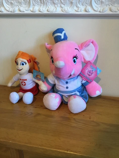 HAVEN HOLIDAYS ANXIOUS Elephant & Polly The Lifeguard Soft Toys BNWT £ ...