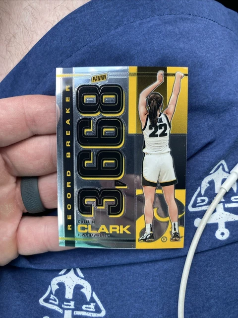 2024 PANINI CAITLIN Clark Collection Chrome Record Breaker 3668 Points ... 2024 PANINI CAITLIN Clark Collection Chrome Record Breaker 3668 Points ...