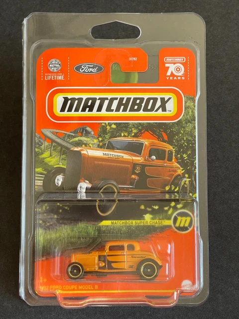 MATCHBOX ORANGE 1932 Ford Coupe Model B Super Chase 2023 $23.99 - PicClick