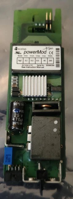 EXCELSYS POWERMOD XG2 Modular 5V 200W Power Supply 3.2V-6.0V 40A $65.99 ...