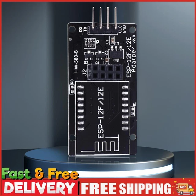 ESP-12E/12F SERIAL WIFI Board Module 5V WiFi Adapter Module Sensor ...