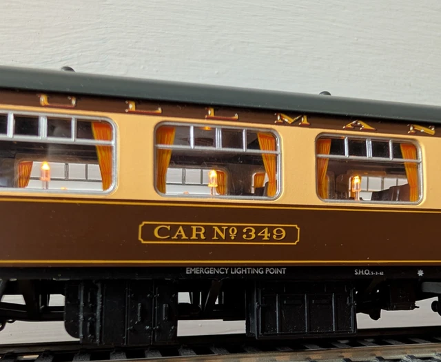 39-310B BR MK1 SP Pullman Second Parlour Umber & Cream "Car No. 349 ...
