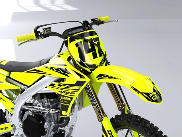 YAMAHA GRAPHICS KIT: Fit YZ YZF WR WRF 85 125 250 450 426 & All Restyle ...