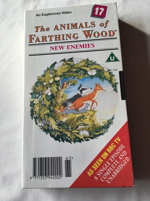 THE ANIMALS OF Farthing Wood - NEW ENEMIES on VHS £3.50 - PicClick UK