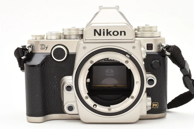 [ MINT+++ ] Nikon Df Silver 16.2 PM Digital SLR Camera Body Used in ...