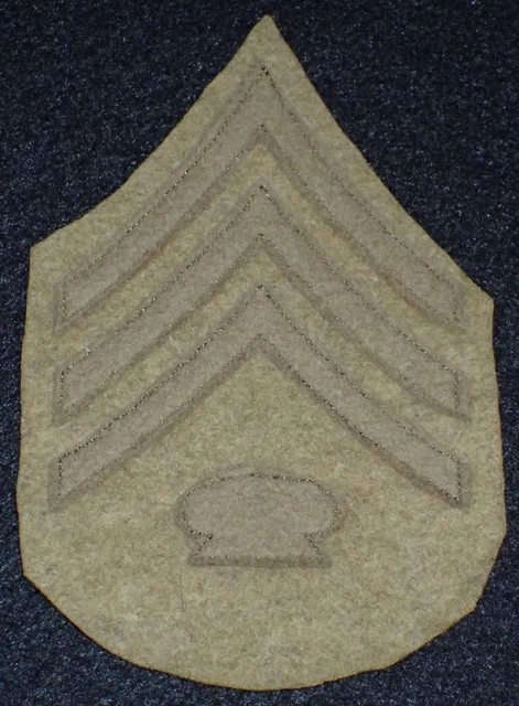 WWI US ARMY Infantry Artillery Mess Sergeant Rank Chevrons Post-May ...