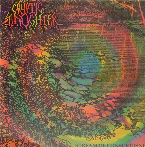 LP CRYPTIC SLAUGHTER Stream Of Consciousness NEAR MINT Roadrunner ...