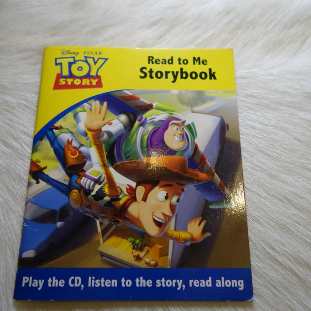 DISNEY TOY STORY Movie Read to Me Storybook CD Read Along Learn to Read ...