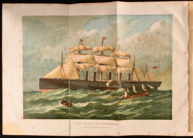 [1859/1860] PICTORIAL HISTORY of The Great Eastern Steam-Ship Very ...