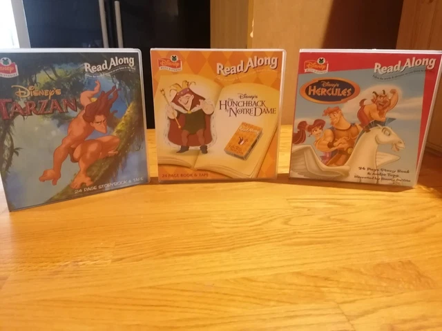 3 DISNEY READ Along Cassette & Story Book. £8.99 - PicClick UK 3 DISNEY READ Along Cassette & Story Book. £8.99 - PicClick UK