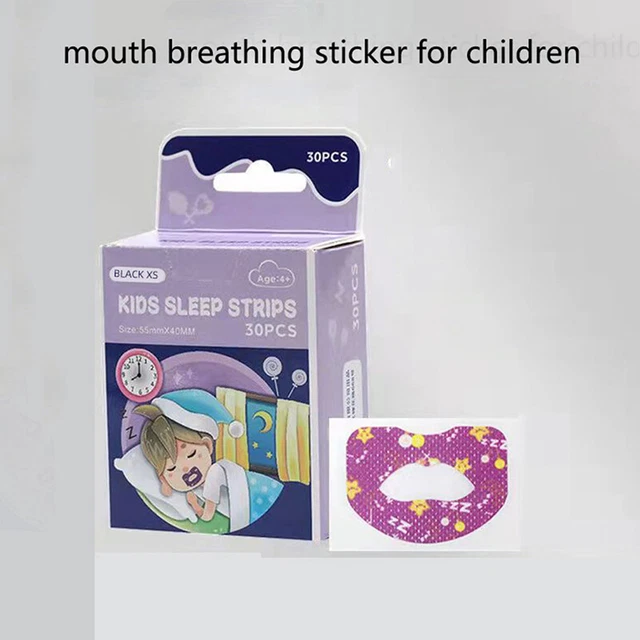 30PCS ANTI-SNORING STICKERS Night Sleep Lip Nose Breathing Improving ...