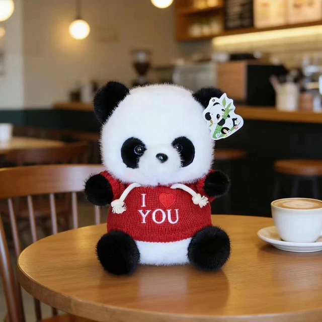 PANDA PLUSH TOY With Pp Cotton Filling Perfect For Kids And Collectors ...